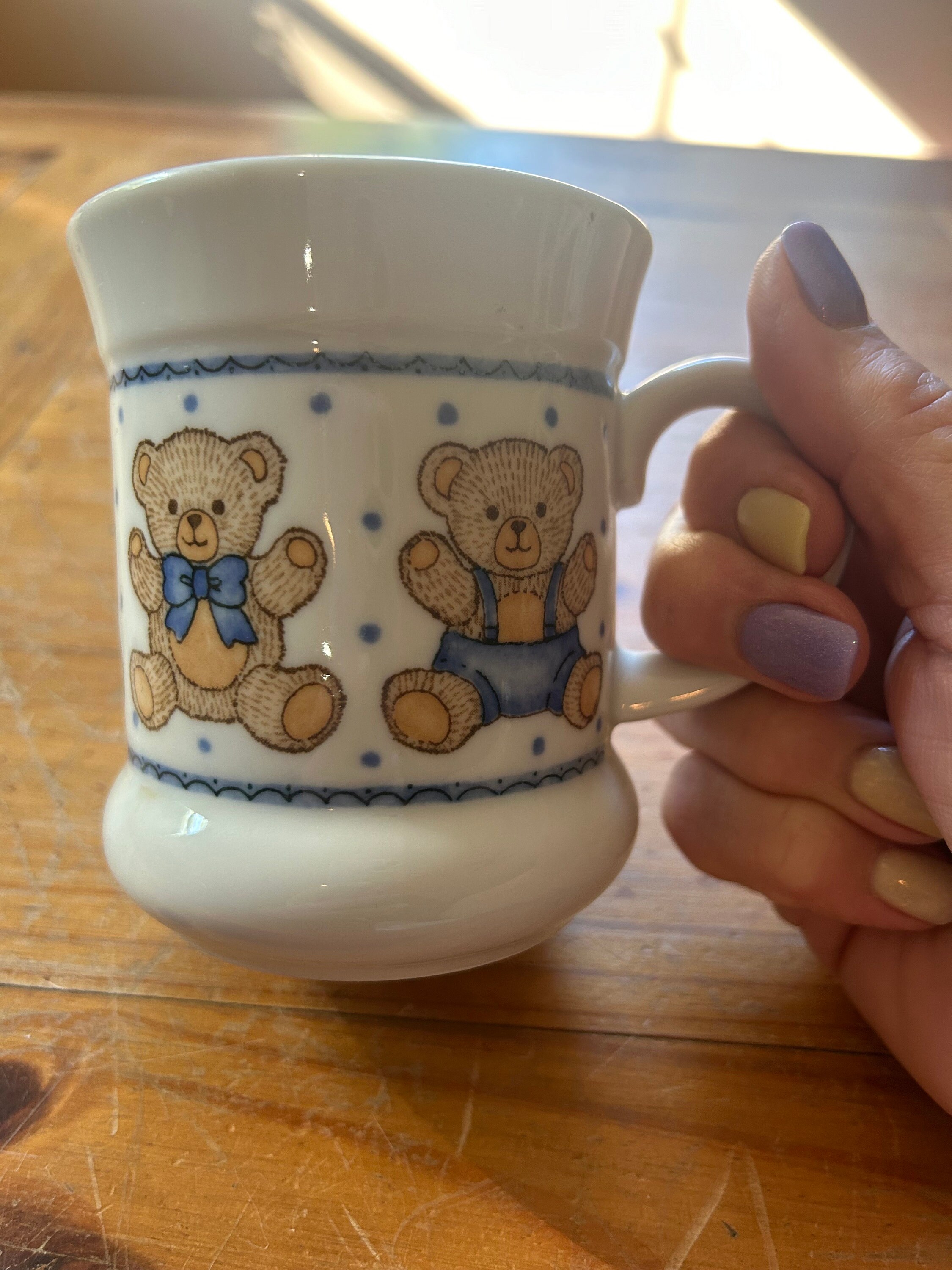 Takahashi Teddy Bears in Clothes Coffee Mug - Etsy