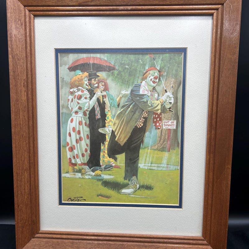 Golf Clown - Etsy