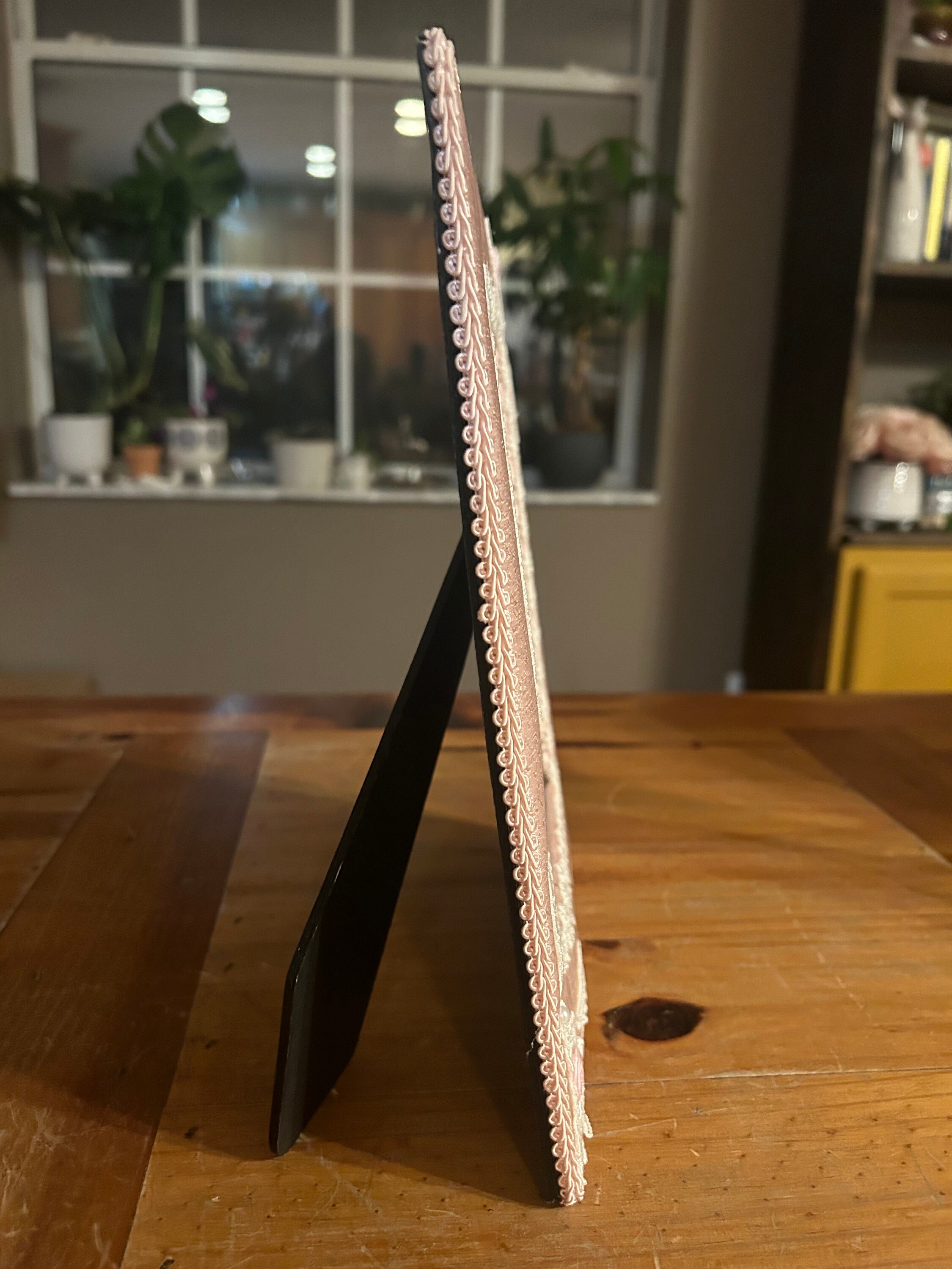 Berkeley Designs Pink Satin, Lace, and Roses 5x7 Picture Frame - Etsy