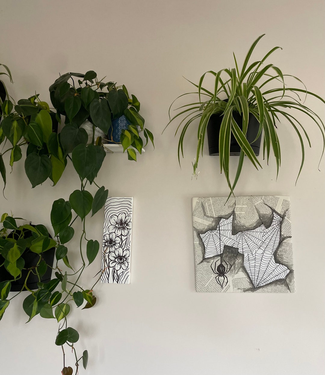 Webbed Wall Art - Etsy