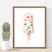 Watercolor Summer Popsicle Clipart, Ice Cream Clipart Png, Commercial ...