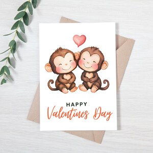Watercolor Safari Animals Valentine Clipart, Cute Boho Animal Creature ...