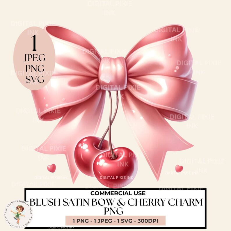 Trendy Cherry Png, Girl Coquette Clipart, Coquette Pink Bow Clipart ...