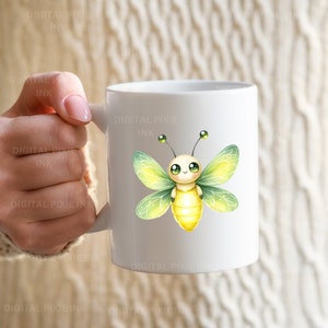 Insects Cliparts Watercolor, Cute Clipart of Insects, Bug Illustrations ...