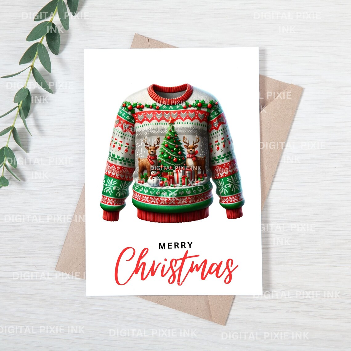 Ugly Christmas Sweaters Clipart, Ugly Xmas Sweater Clipart, Christmas ...