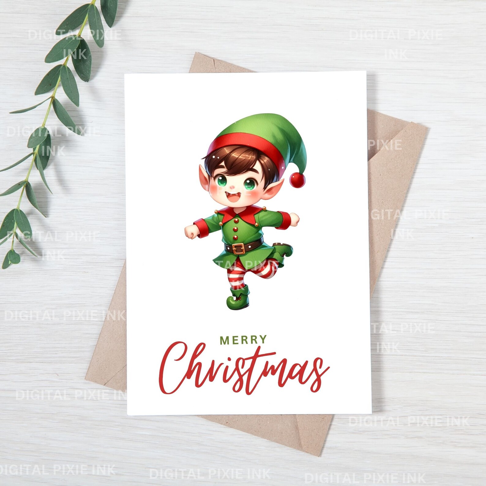 Christmas Elf Boys Clipart, Christmas Elf Watercolor Clipartt, Cute Elf ...