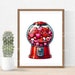 Gumball Machine Clip Art Gumball Valentine Cards Gumball - Etsy