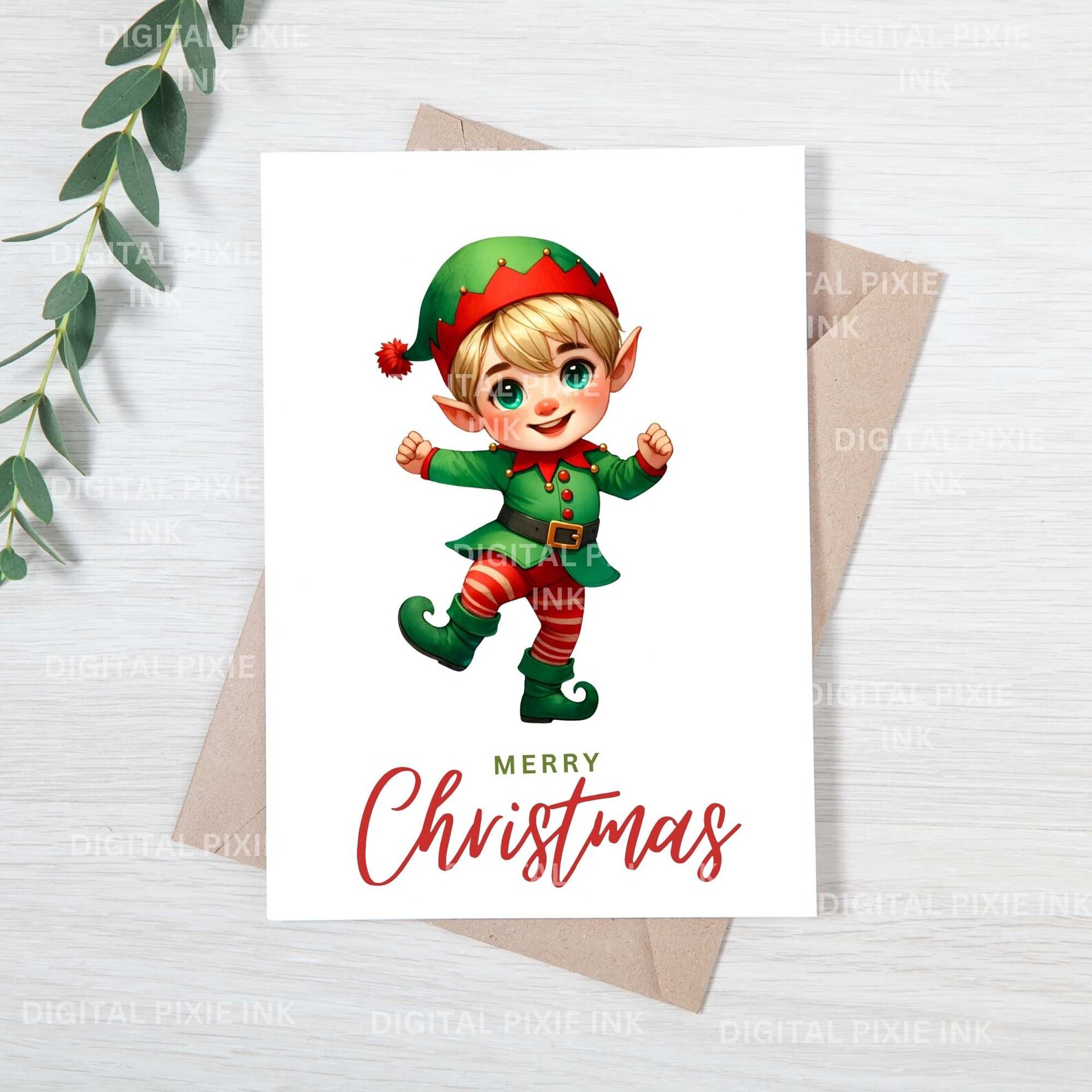 Christmas Elf Boys Clipart, Christmas Elf Watercolor Clipart, Cute Elf ...