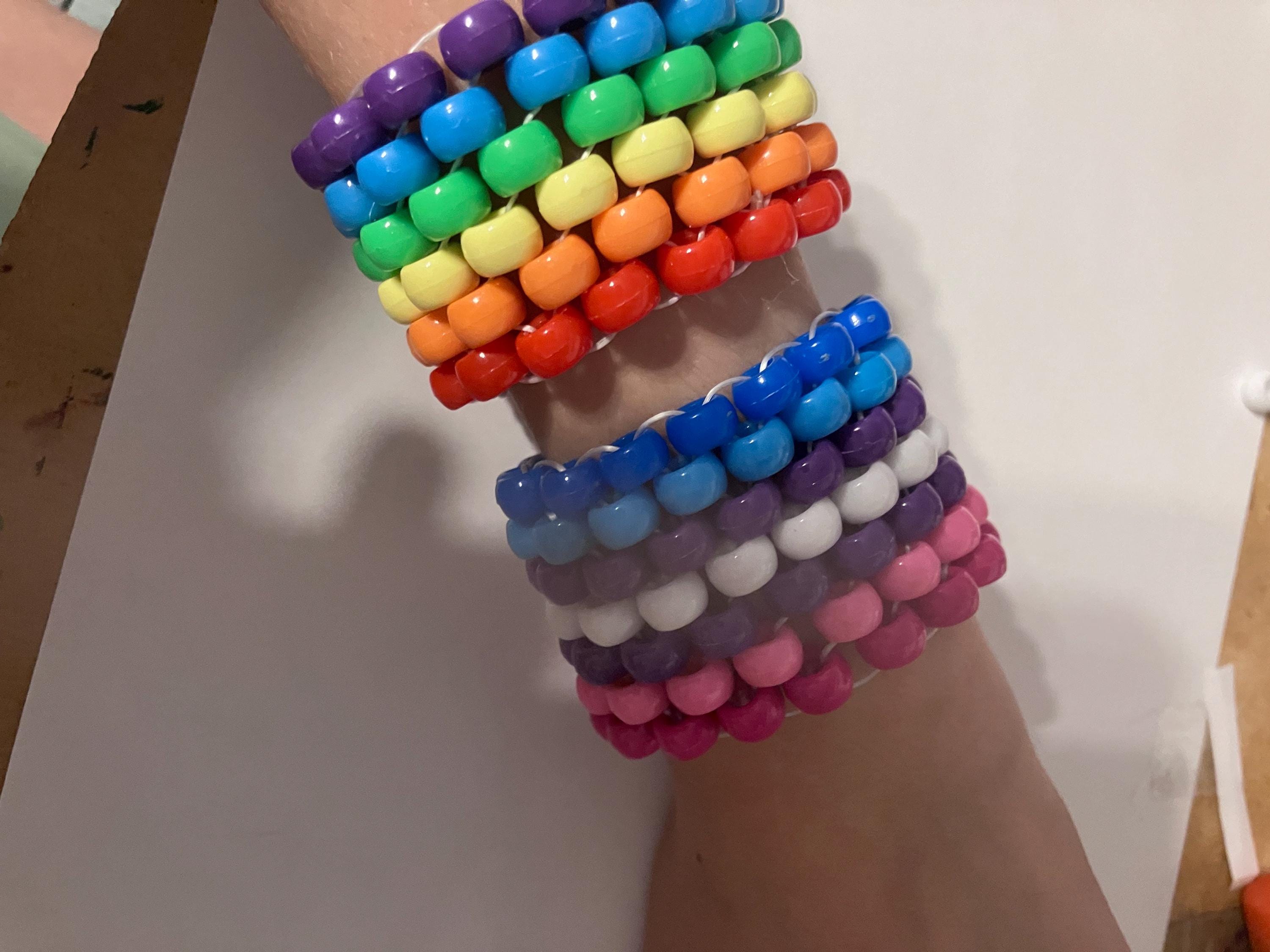 Kandi Pride Cuffs - Etsy