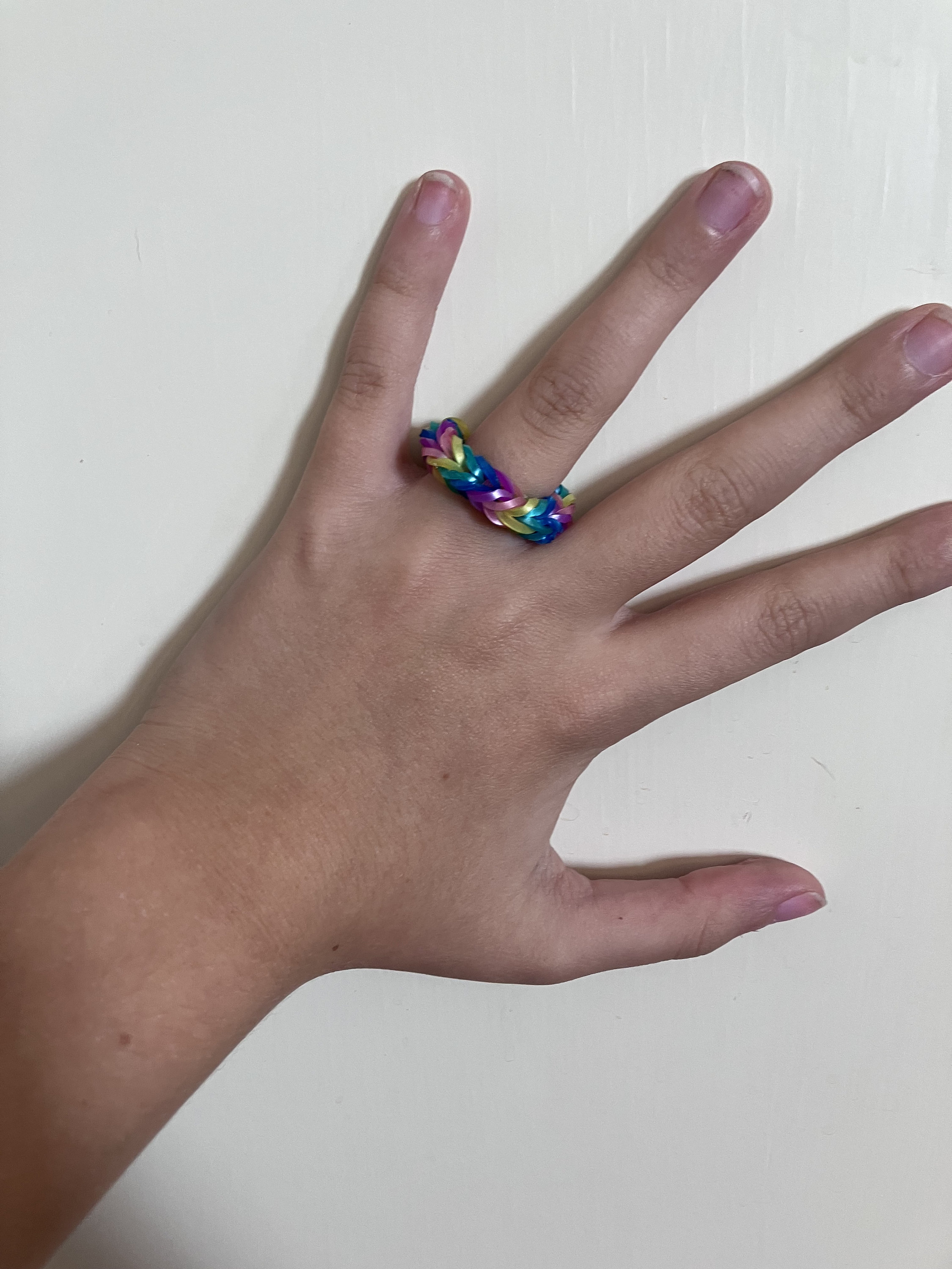 Fully Customizable Rubber Band Ring - Etsy