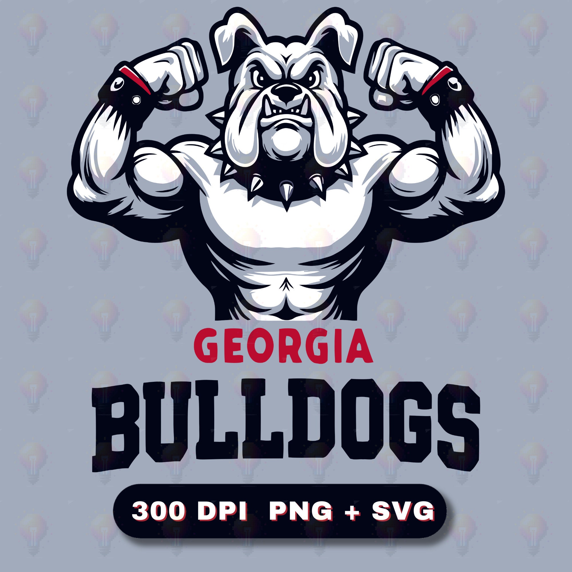 Georgia Bulldogs SVG, Transparent PNG Clipart, Mascot, UGA, College ...