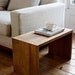 Rustic Wooden Sofa Side Table: C - Etsy
