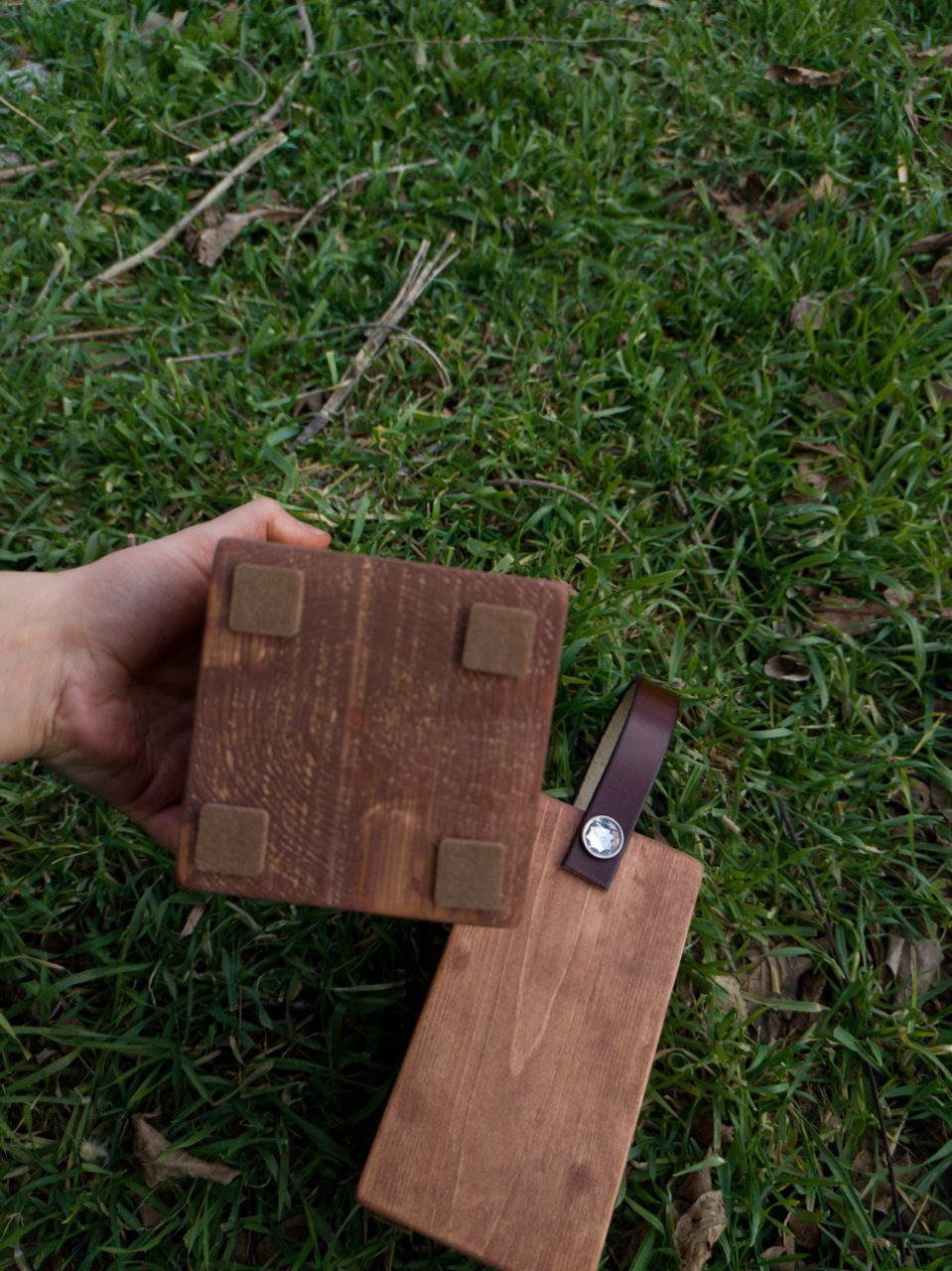 Solid Wooden Door Stopper / Doorstop - Etsy