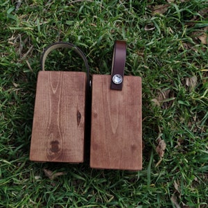 Solid Wooden Door Stopper / Doorstop - Etsy