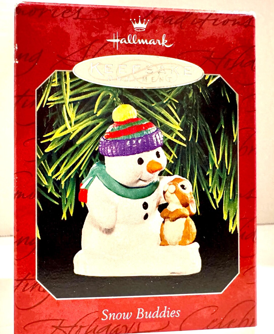 1998 Hallmark Snow Buddies Ornament, First in Series- Vintage Hallmark ...