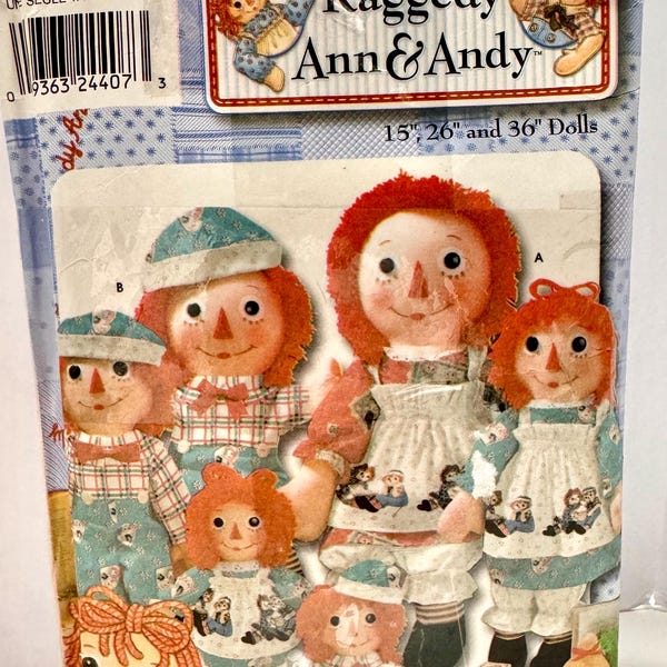 Raggedy Ann Pattern - Etsy