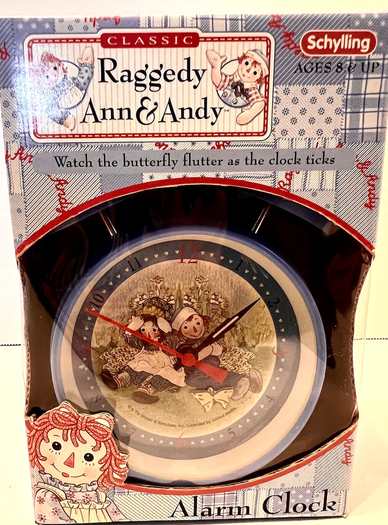 Raggedy Ann Clock - Etsy