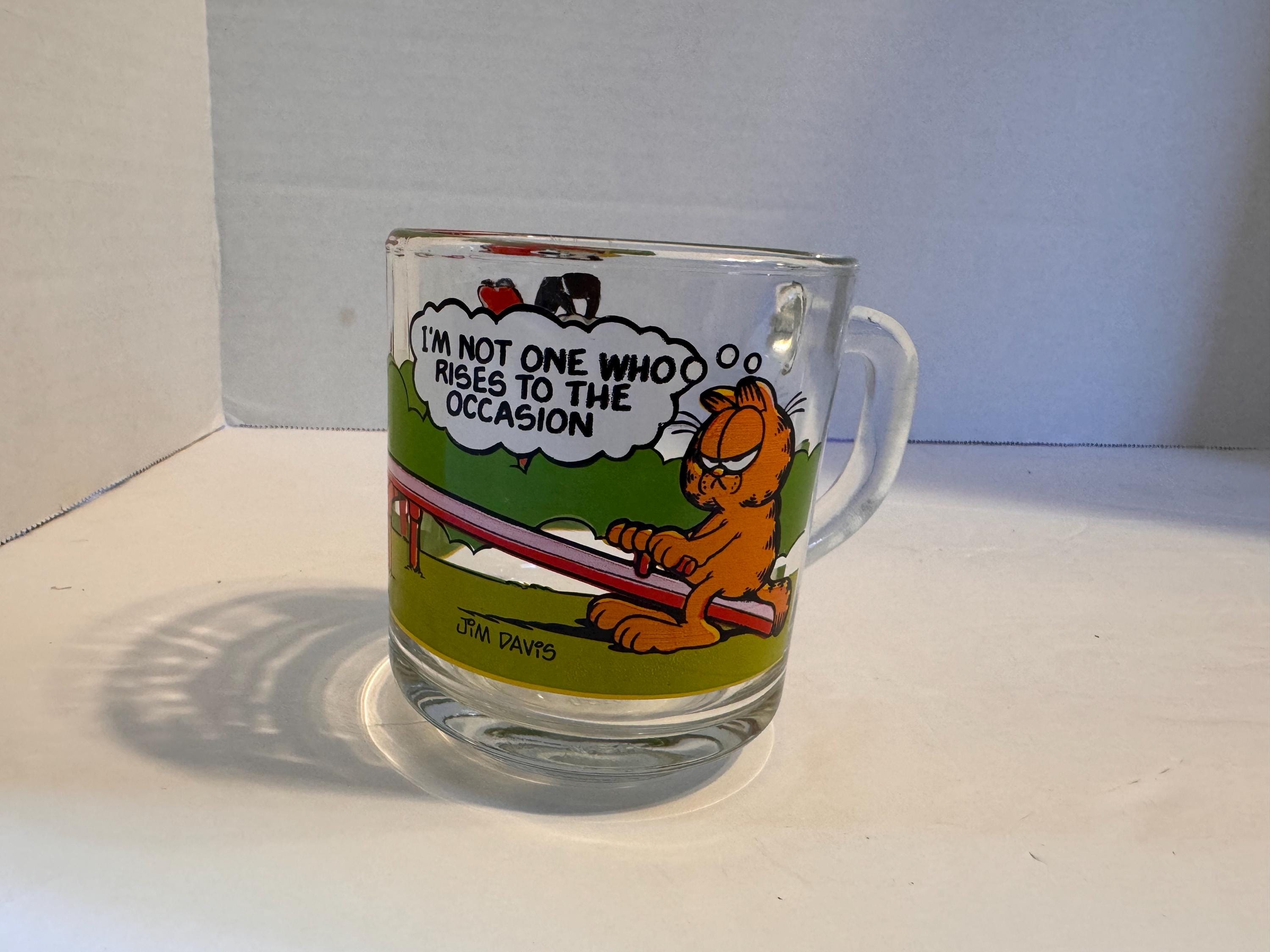 Garfield Mcdonald’s Colletible Glass - Etsy