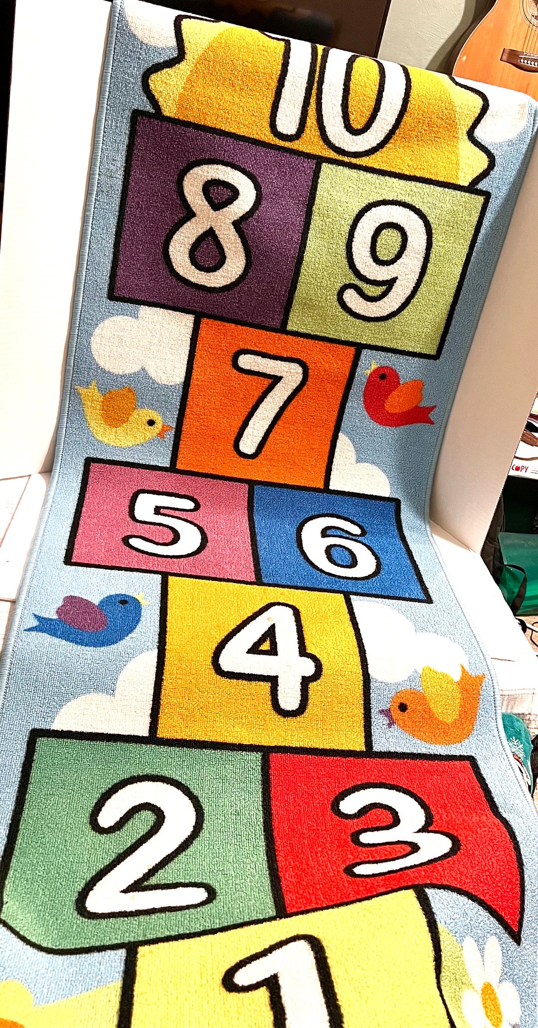 Melissa and Doug Count and Hopscotch Rug - Etsy