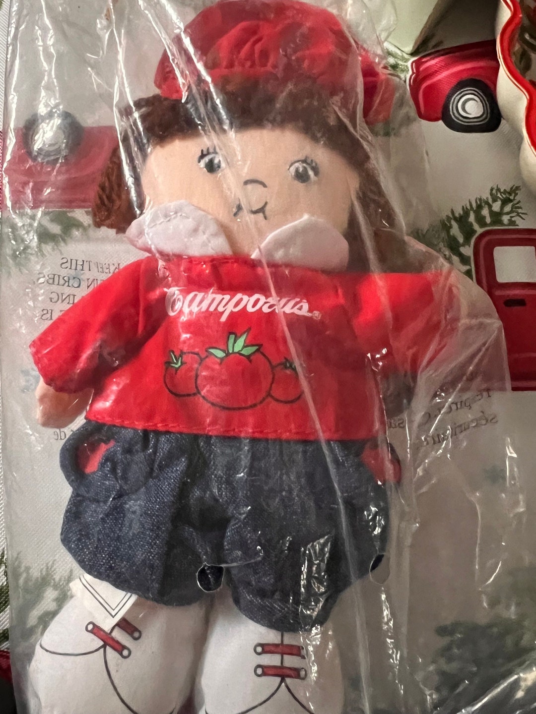 Campbell Soup Girl Plush - Etsy