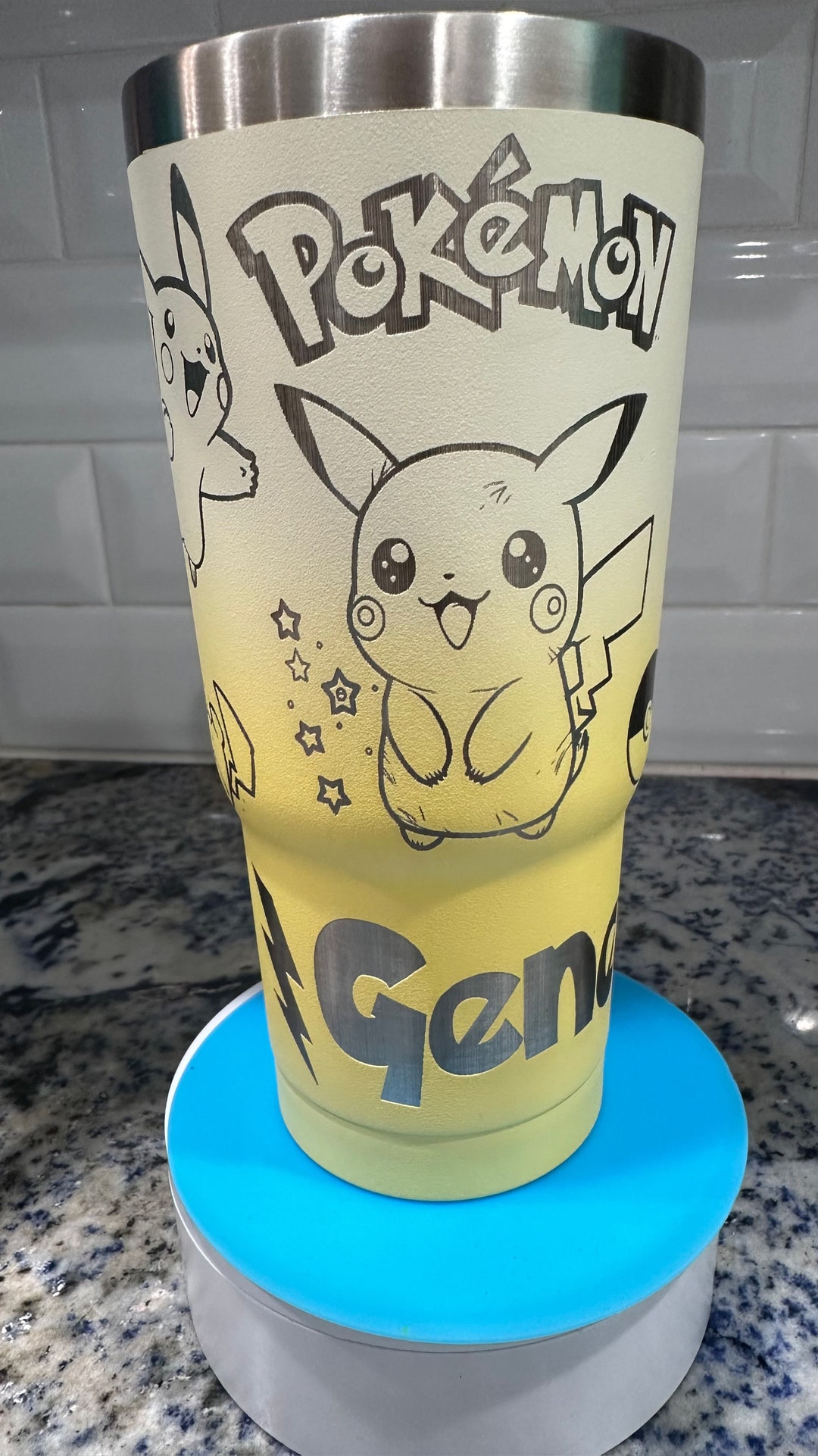 Pikachu 30oz Tumbler - Etsy