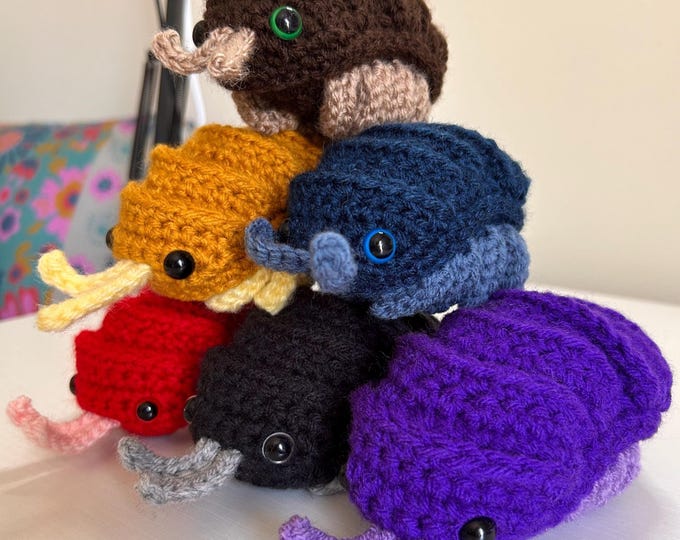 PDF Download - Realistic Isopod Crochet Pattern - Etsy Canada