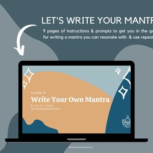 Write Your Own Mantra Guide, Journaling Tool, Journal Prompts ...