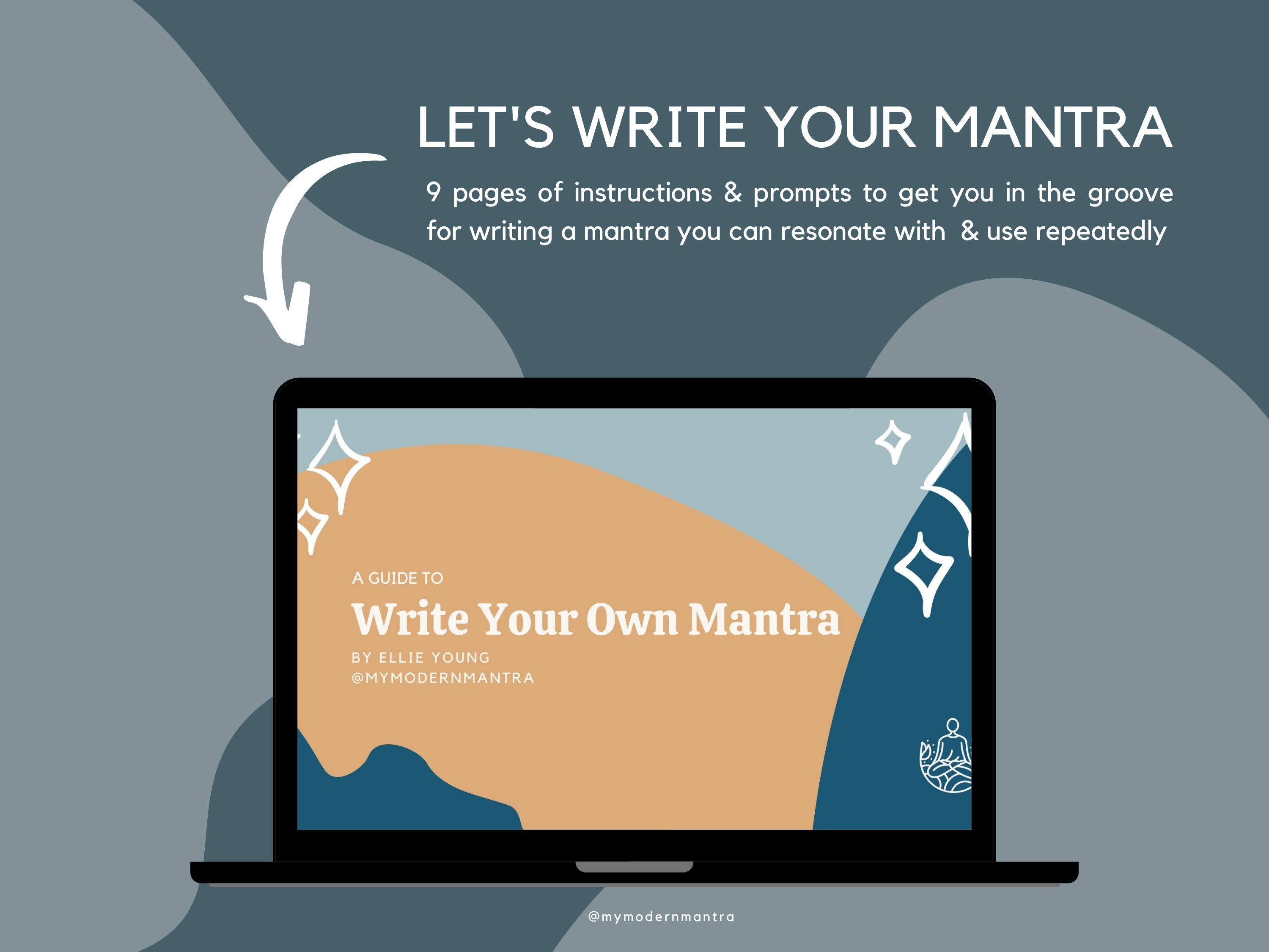 Write Your Own Mantra Guide, Journaling Tool, Journal Prompts ...