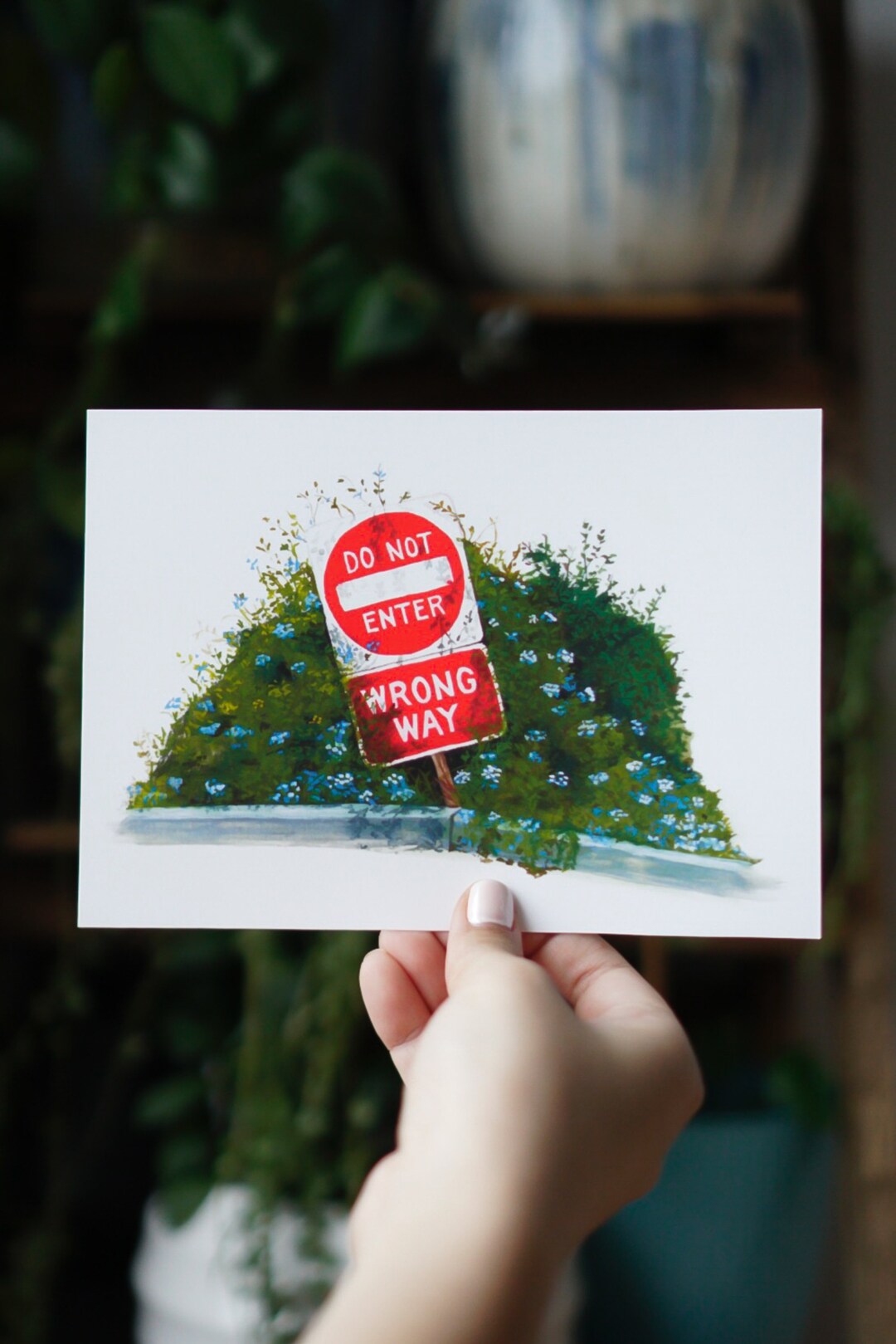Nature Street Sign Art Print Do Not Enter Street Sign Home - Etsy