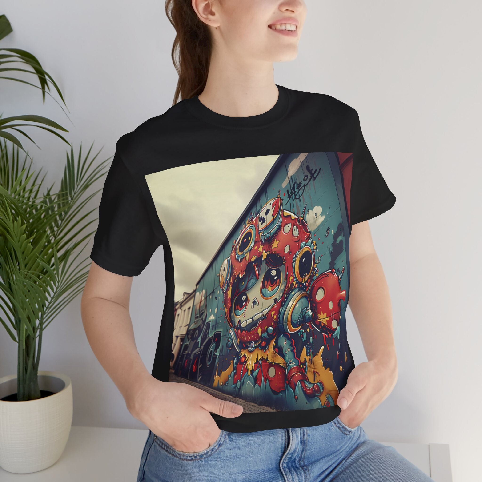 Graffiti Art, Unisex, Womens Tee, Mens Shirt, Graffiti Design, Skeleton ...