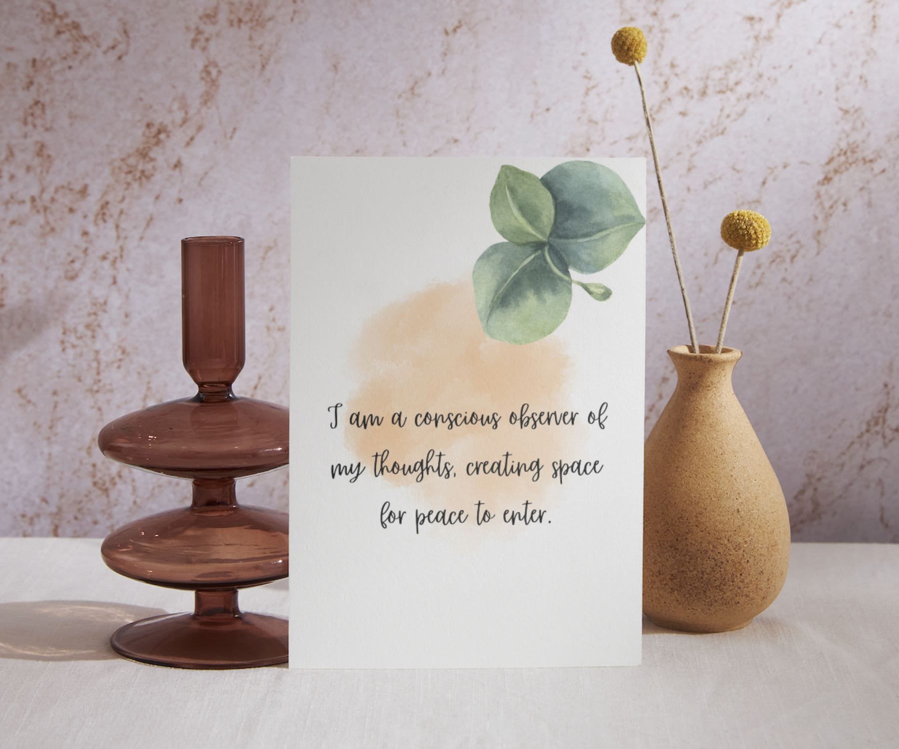 60 Affirmation Cards Digital Download, Mindfulness Affirmations Deck ...