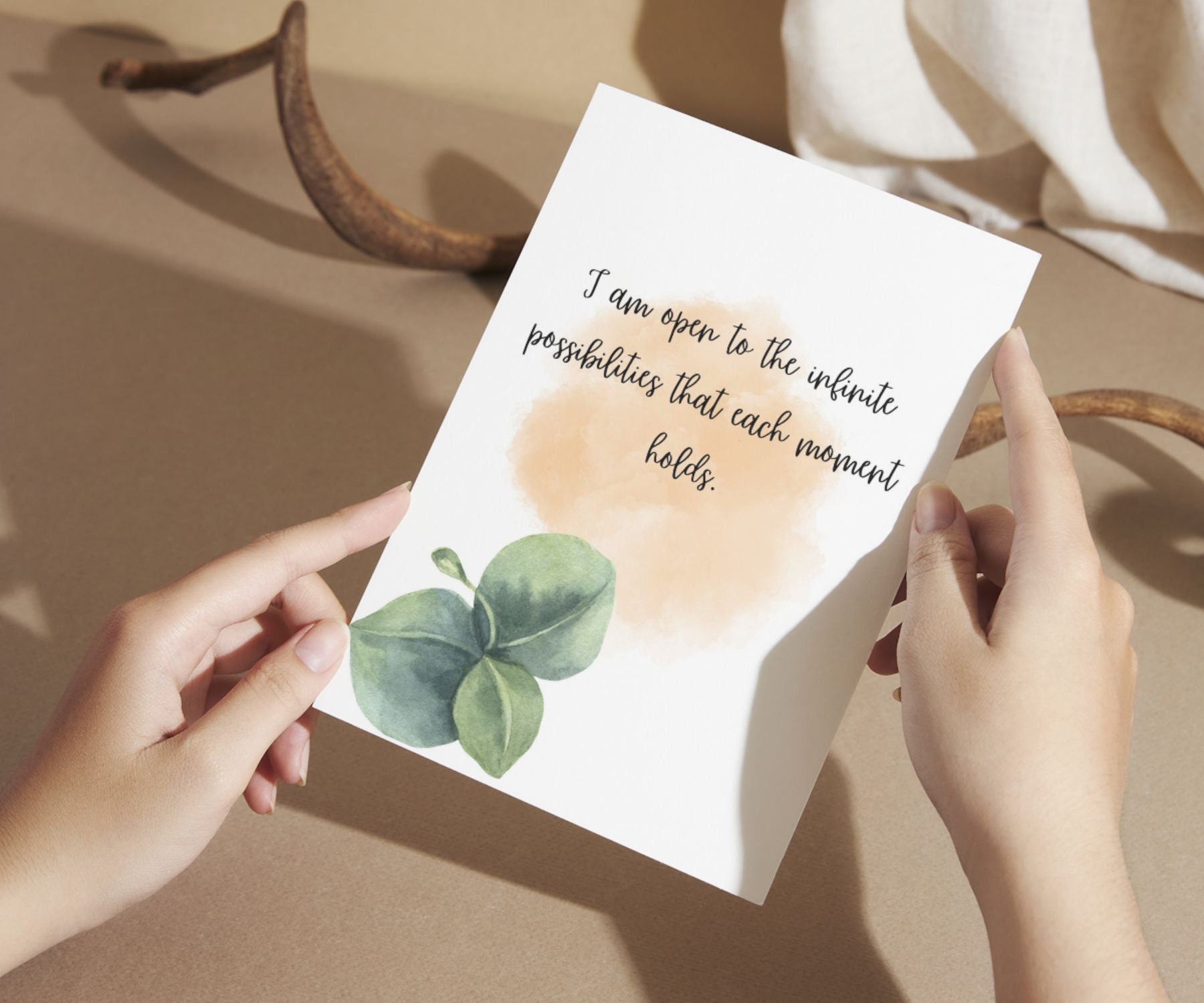 60 Affirmation Cards Digital Download, Mindfulness Affirmations Deck ...