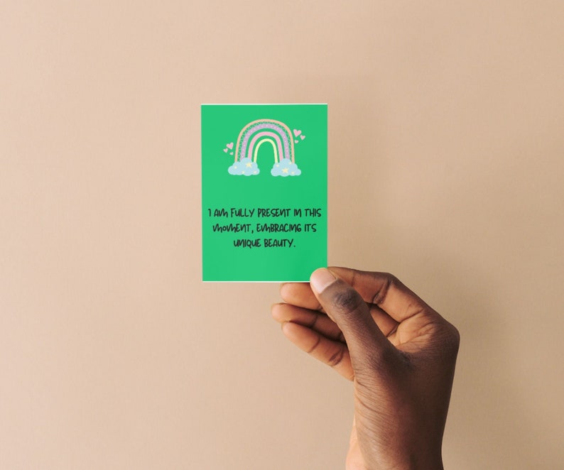 Affirmation Cards, Positive Quote Flash Cards, Affirmations Cards, Self ...