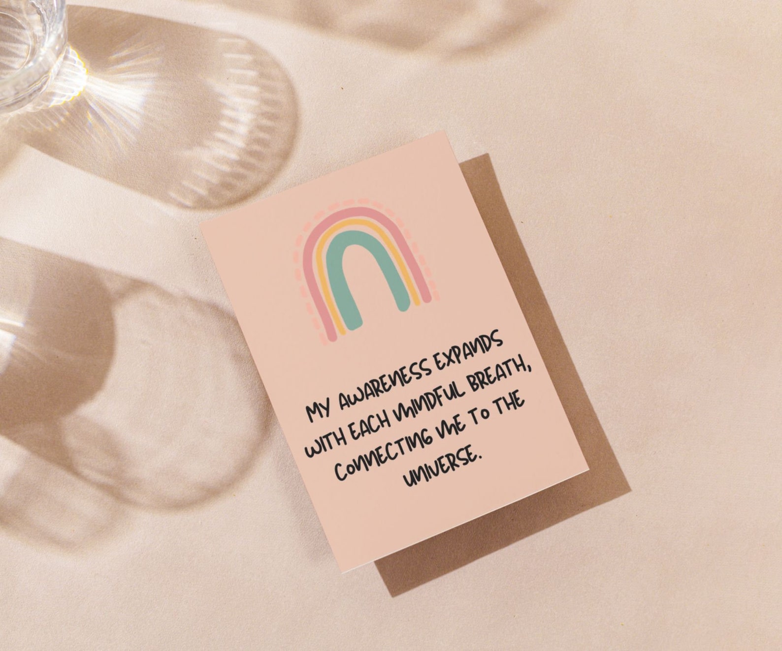 Affirmation Cards, Positive Quote Flash Cards, Affirmations Cards, Self ...