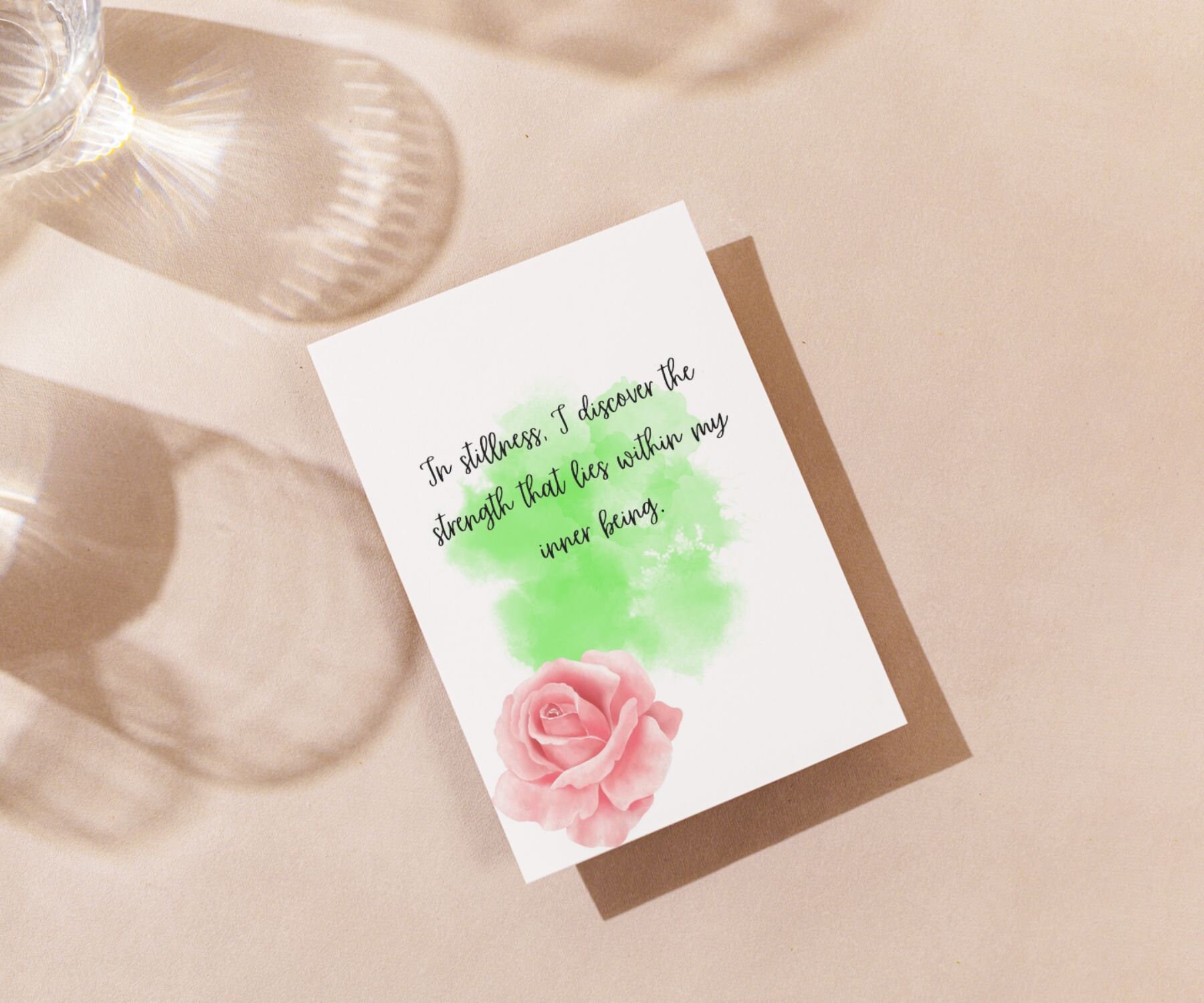 60 Affirmation Cards Digital Download, Mindfulness Affirmations Deck ...