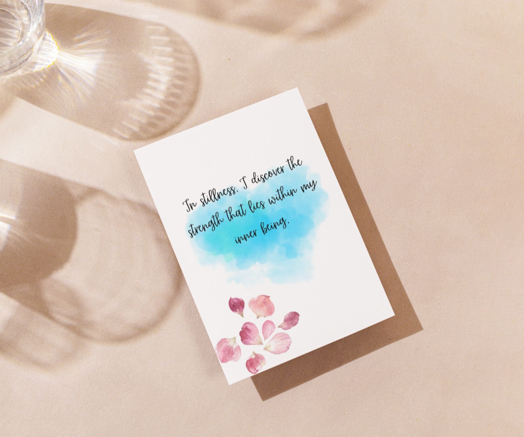 60 Affirmation Cards Digital Download, Mindfulness Affirmations Deck ...