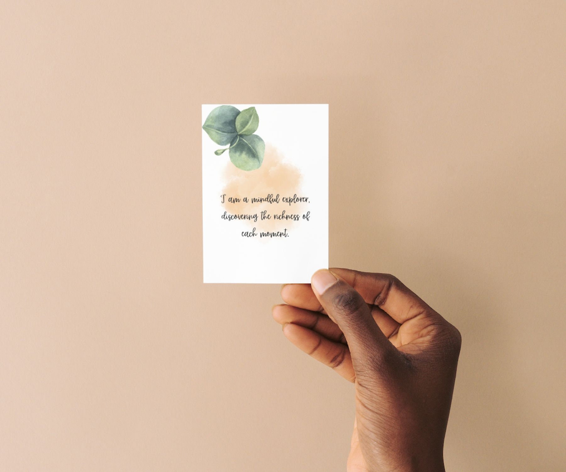 60 Affirmation Cards Digital Download, Mindfulness Affirmations Deck ...