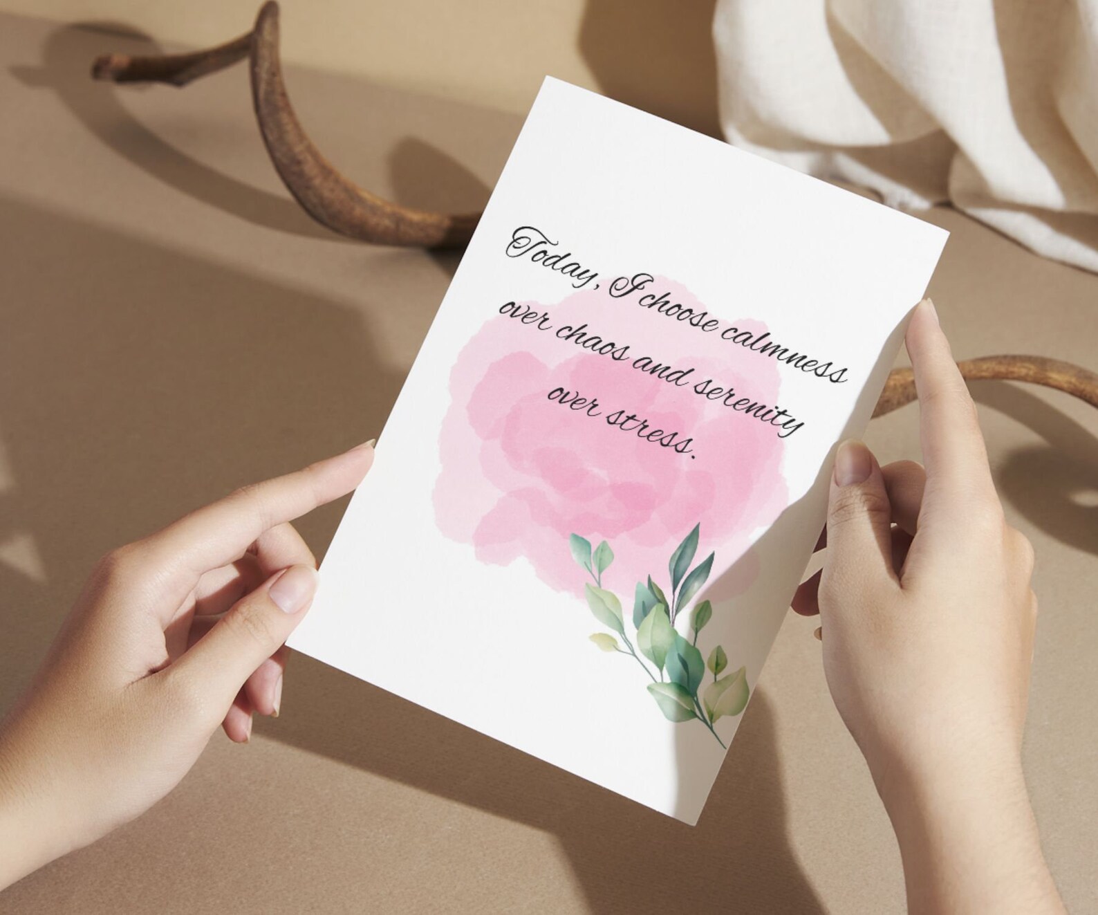 60 Affirmation Cards Digital Download, Mindfulness Affirmations Deck ...