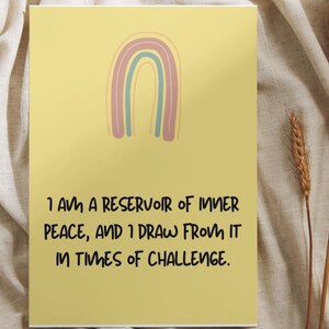 Affirmation Cards, Positive Quote Flash Cards, Affirmations Cards, Self ...