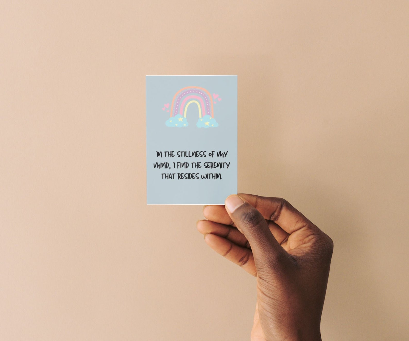 Affirmation Cards, Positive Quote Flash Cards, Affirmations Cards, Self ...