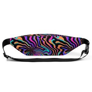 Trippy Fanny Pack Festival Bag Rave Bag Fanny Pack Women Cross Body Bag ...