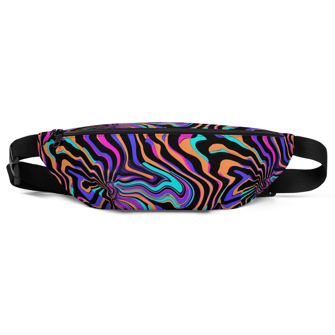Trippy Fanny Pack Festival Bag Rave Bag Fanny Pack Women Cross Body Bag ...