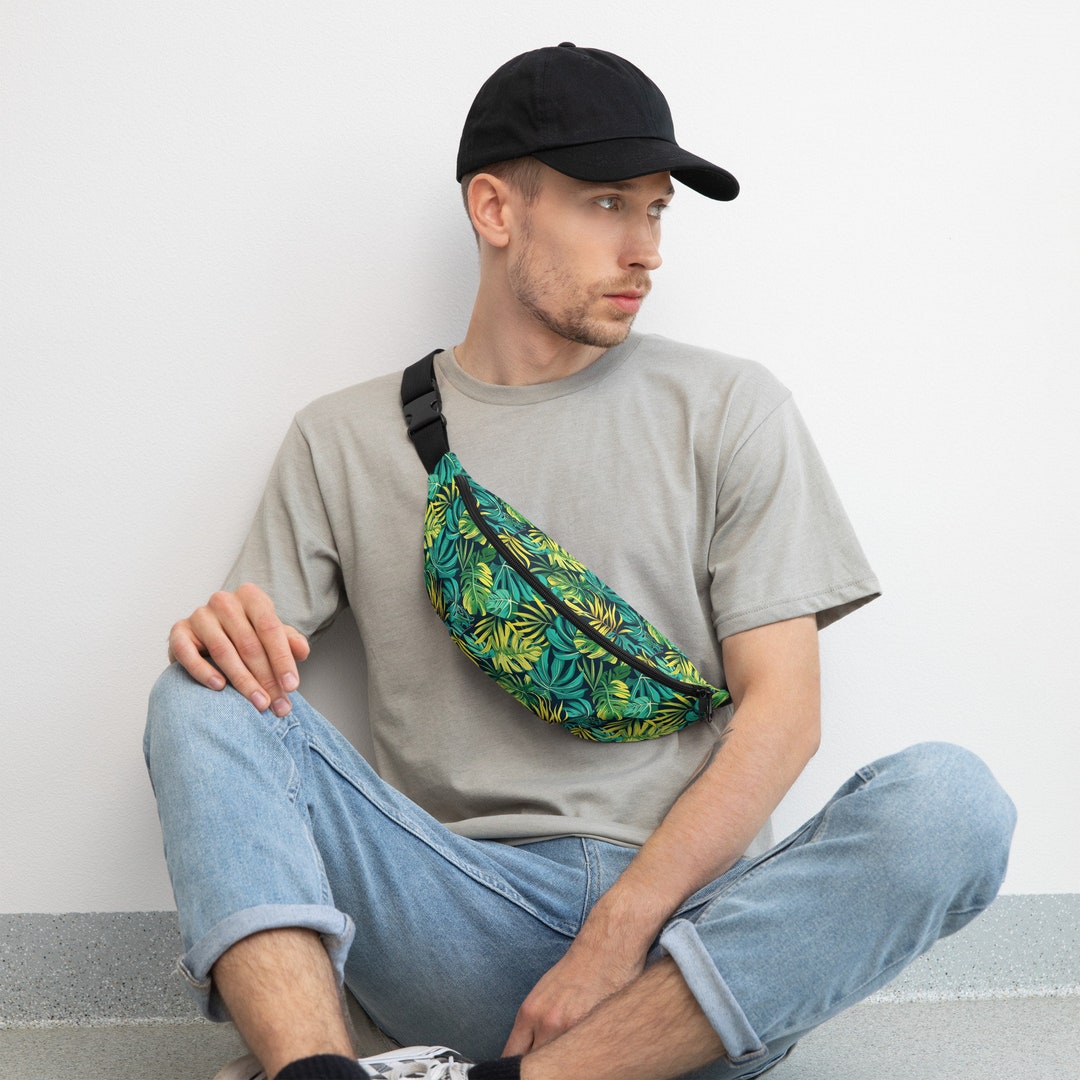 Tropical Floral Fanny Pack Festival Fanny Pack Rave Accessories ...