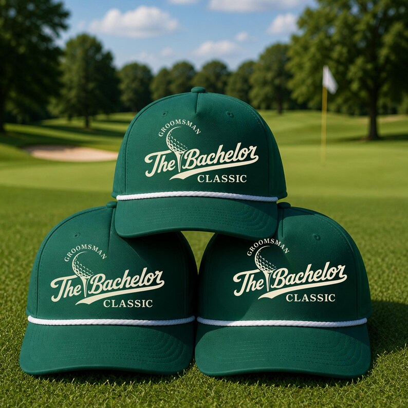 The Bachelor Classic Custom Golf Hat Last Swing Golf Bachelor Party Hat ...