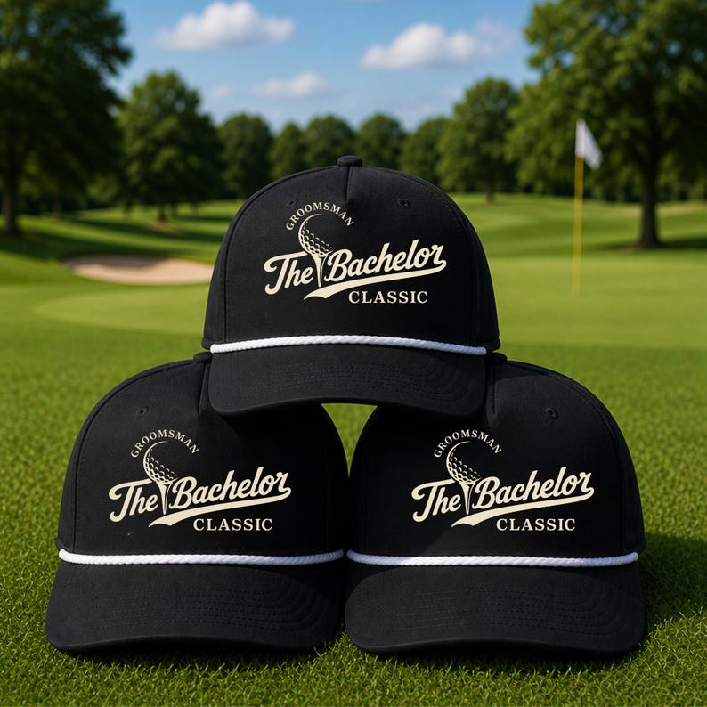 The Bachelor Classic Custom Golf Hat Last Swing Golf Bachelor Party Hat ...