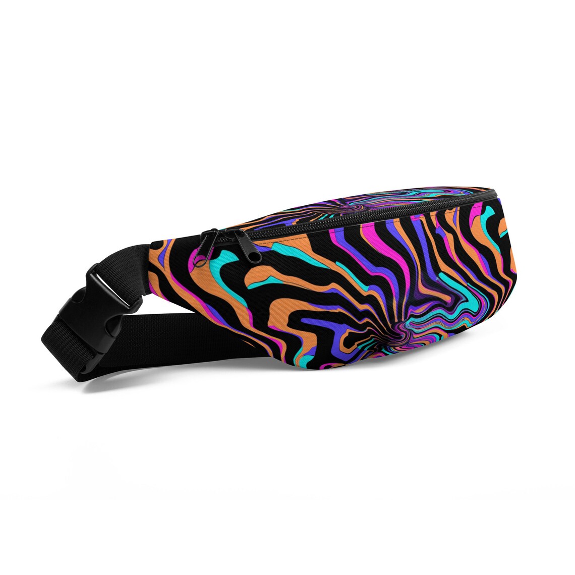 Trippy Fanny Pack Festival Bag Rave Bag Fanny Pack Women Cross Body Bag ...