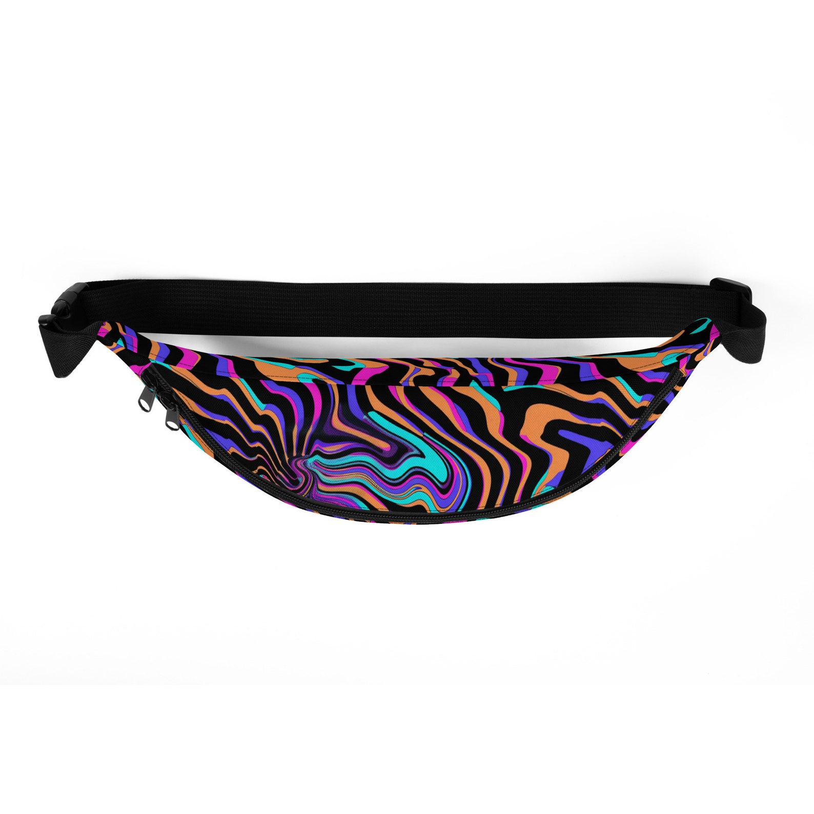 Trippy Fanny Pack Festival Bag Rave Bag Fanny Pack Women Cross Body Bag ...
