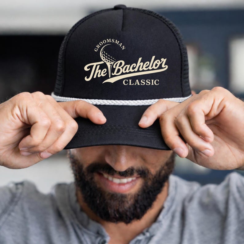 The Bachelor Classic Custom Golf Hat Last Swing Golf Bachelor Party Hat ...