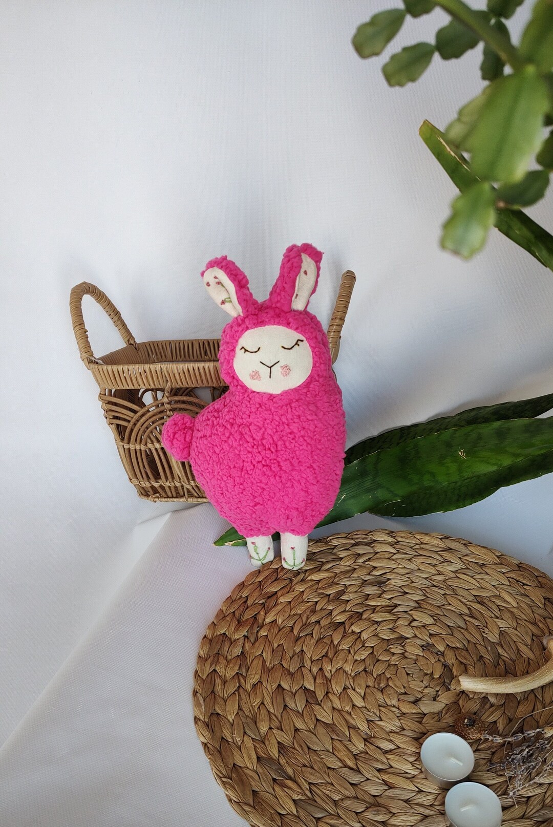 Llama Soft Toy, Alpaca Toy Handmad Nursery Decor, Boho Baby Room Decor ...