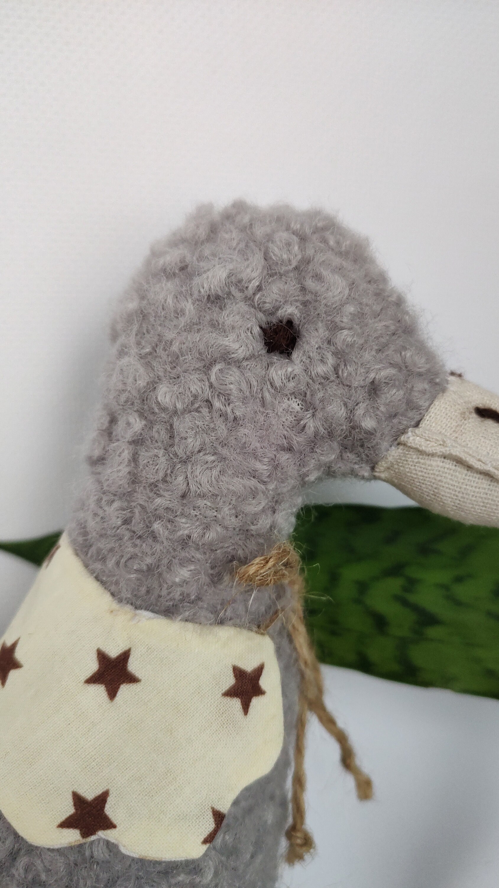 Handmade Bouclé Goose Plush Toy: Soft Animal Lovey - Etsy